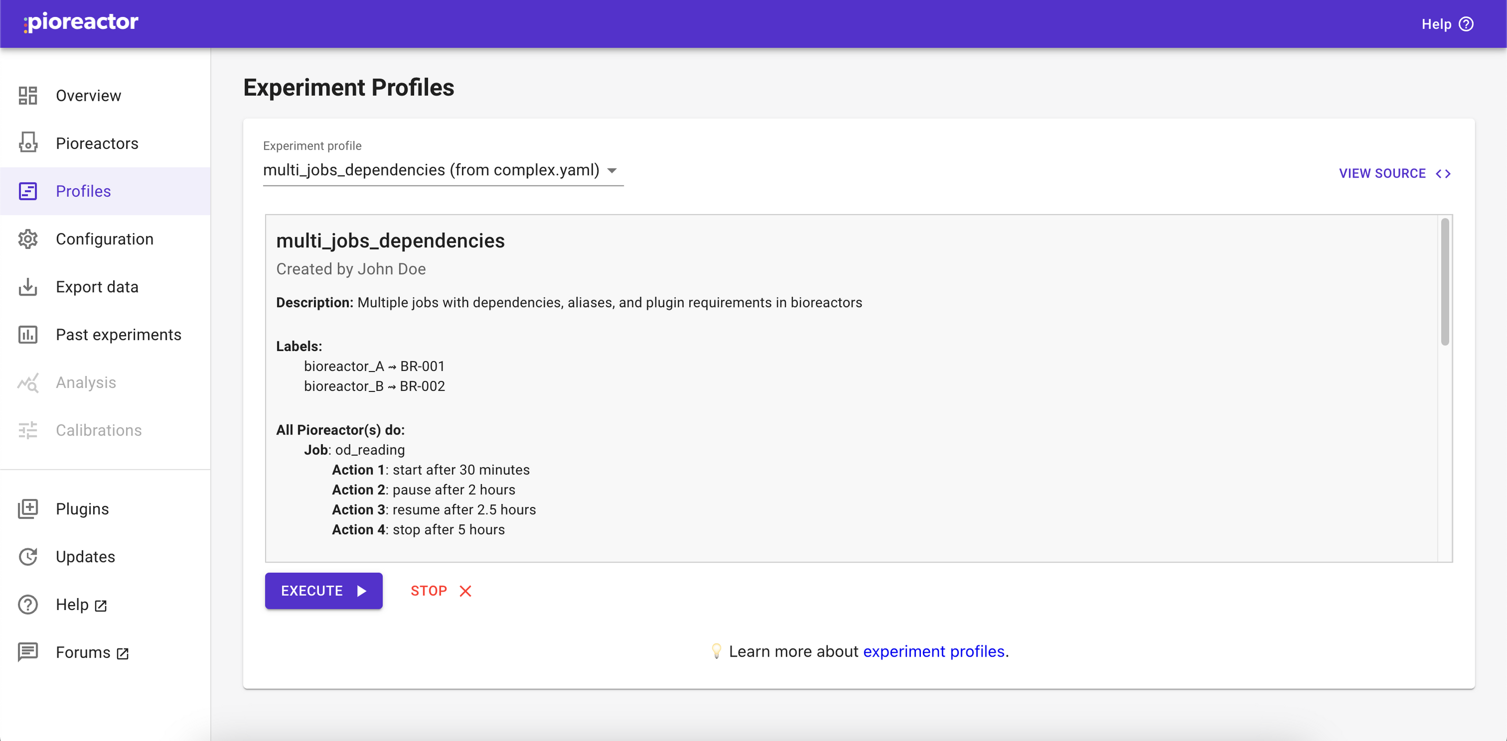 New Pioreactor feature: experiment profiles! | Pioreactor
